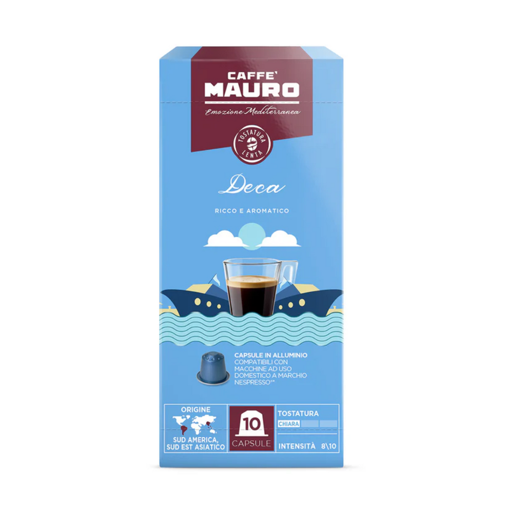 Caffe Mauro Decaf - Nespresso Pods – Frankies Pantry & Cellar